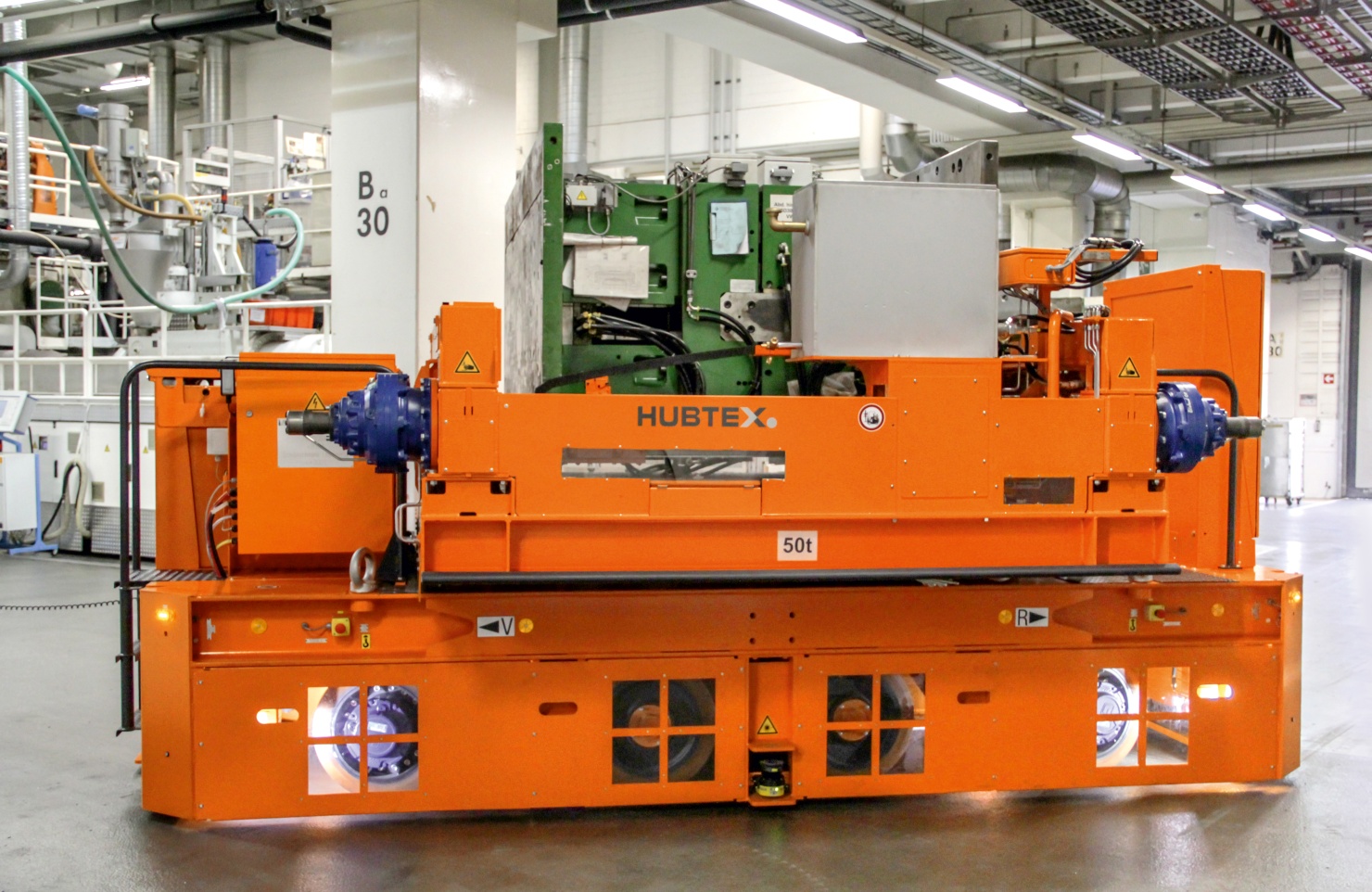 Safe transport of skips and containers | HUBTEX