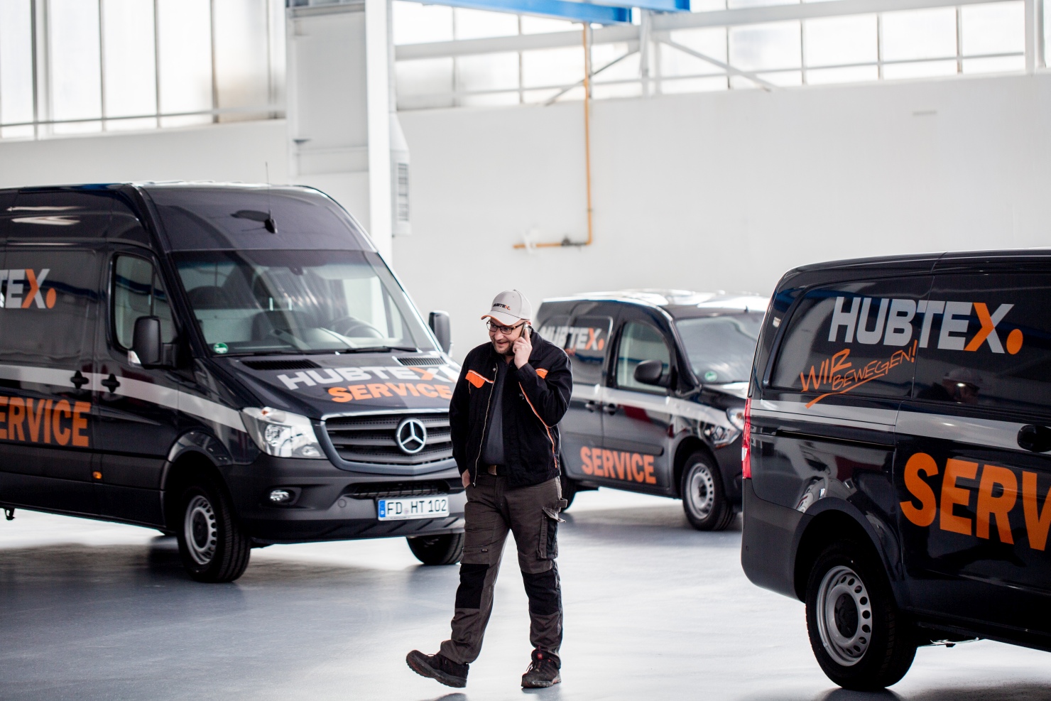 Individual consultation for max. vehicle availability | HUBTEX Service