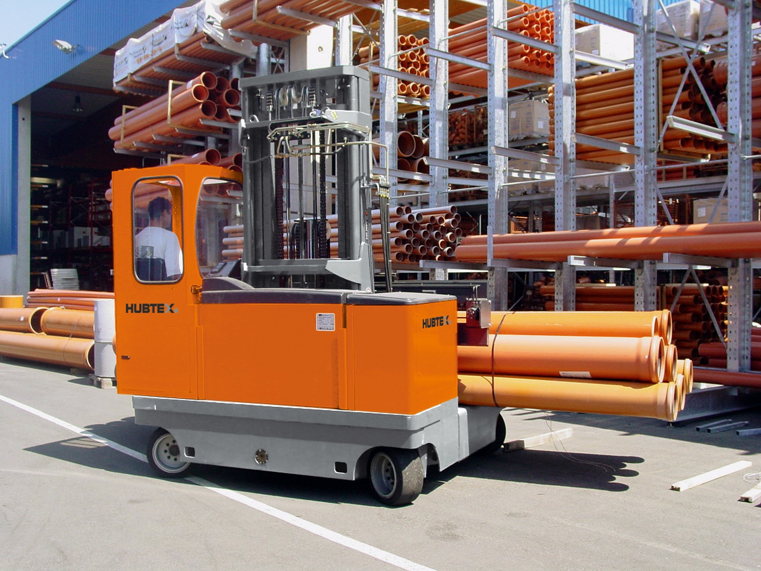 Transport of building materials and prefabricated elements | HUBTEX