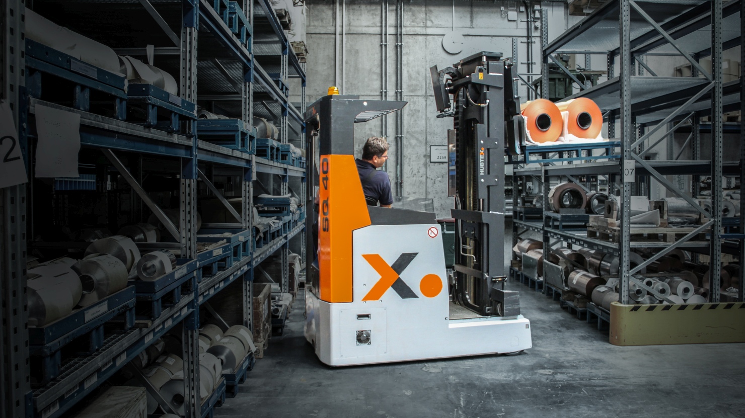 Chariot élévateur électrique à mât rétractable SQ 40 : construction ...