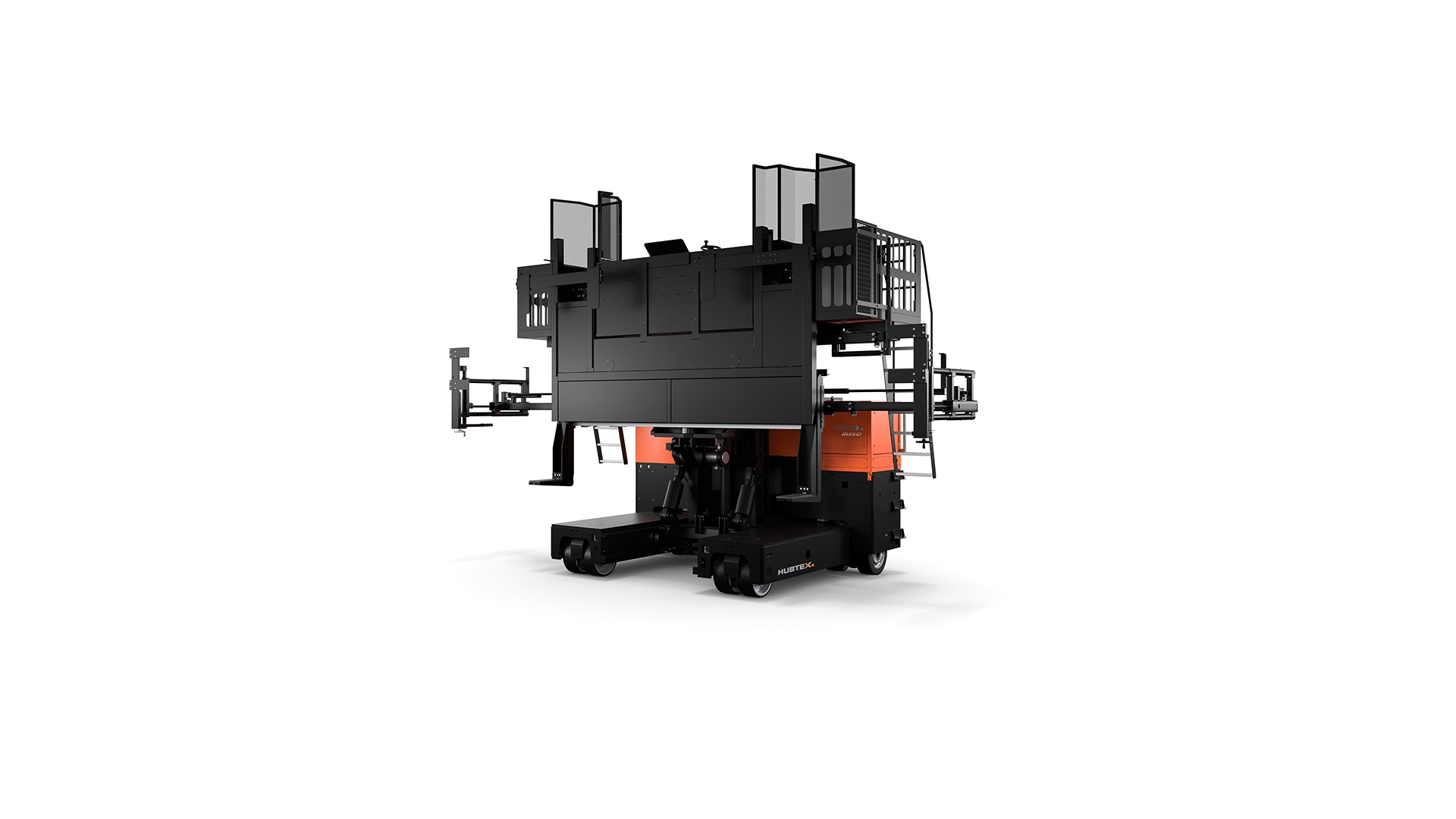 Electric multidirectional sideloader: for glass packs up to 20 tons ...