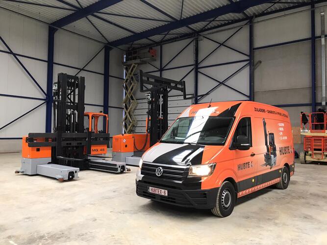 Twee MQ45 meerweg heftrucks voor Contisteel | HUBTEX