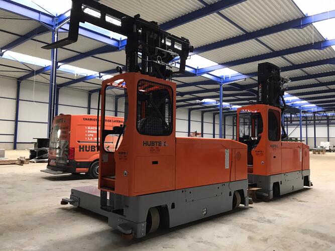 Twee MQ45 meerweg heftrucks voor Contisteel | HUBTEX