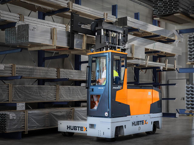 Electric multidirectional forklift trucks: customized for your ...