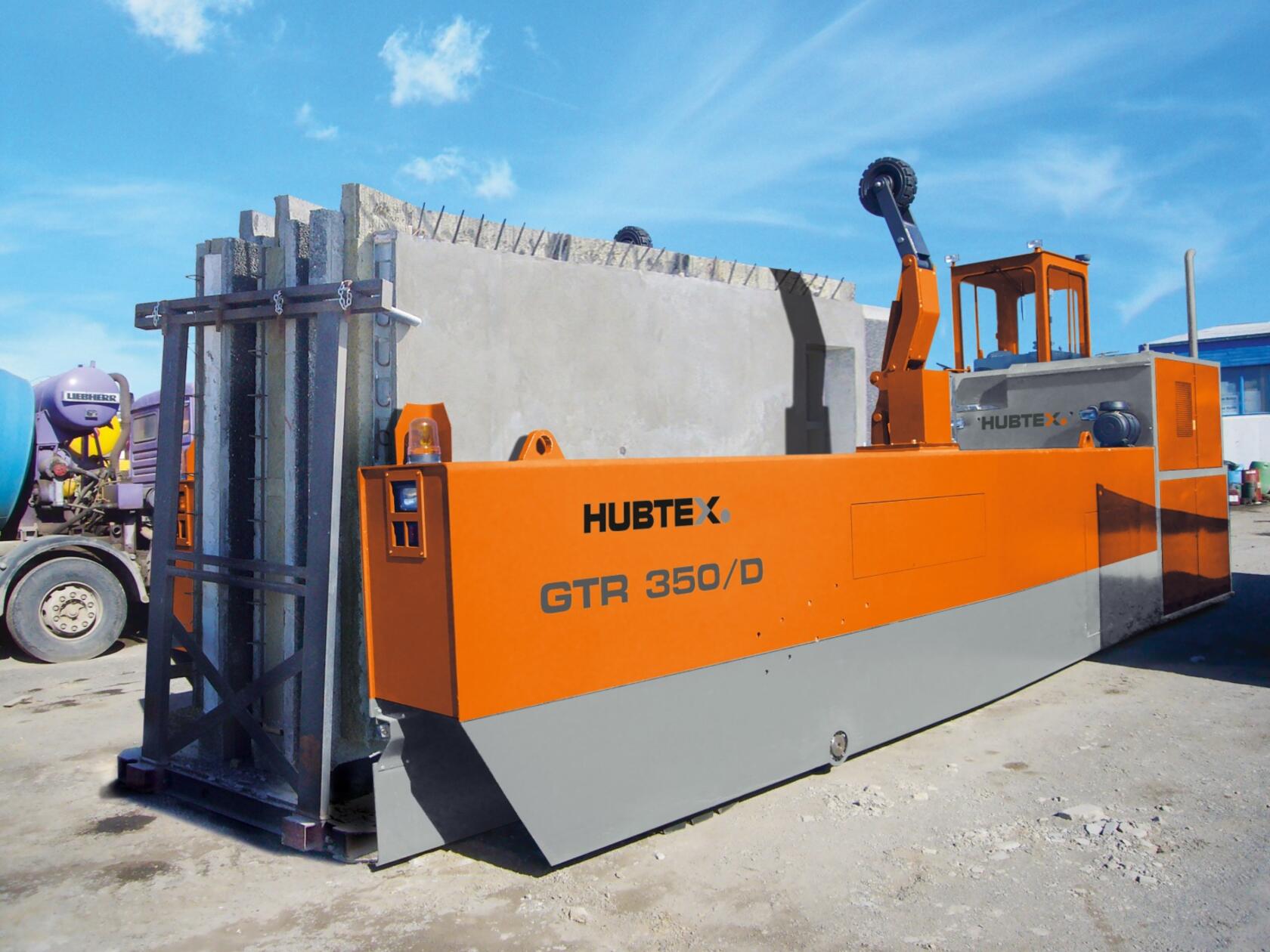 Transport of building materials and prefabricated elements | HUBTEX