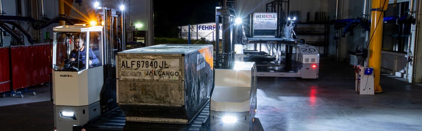 Transporting air cargo safely and efficiently at the terminal | HUBTEX